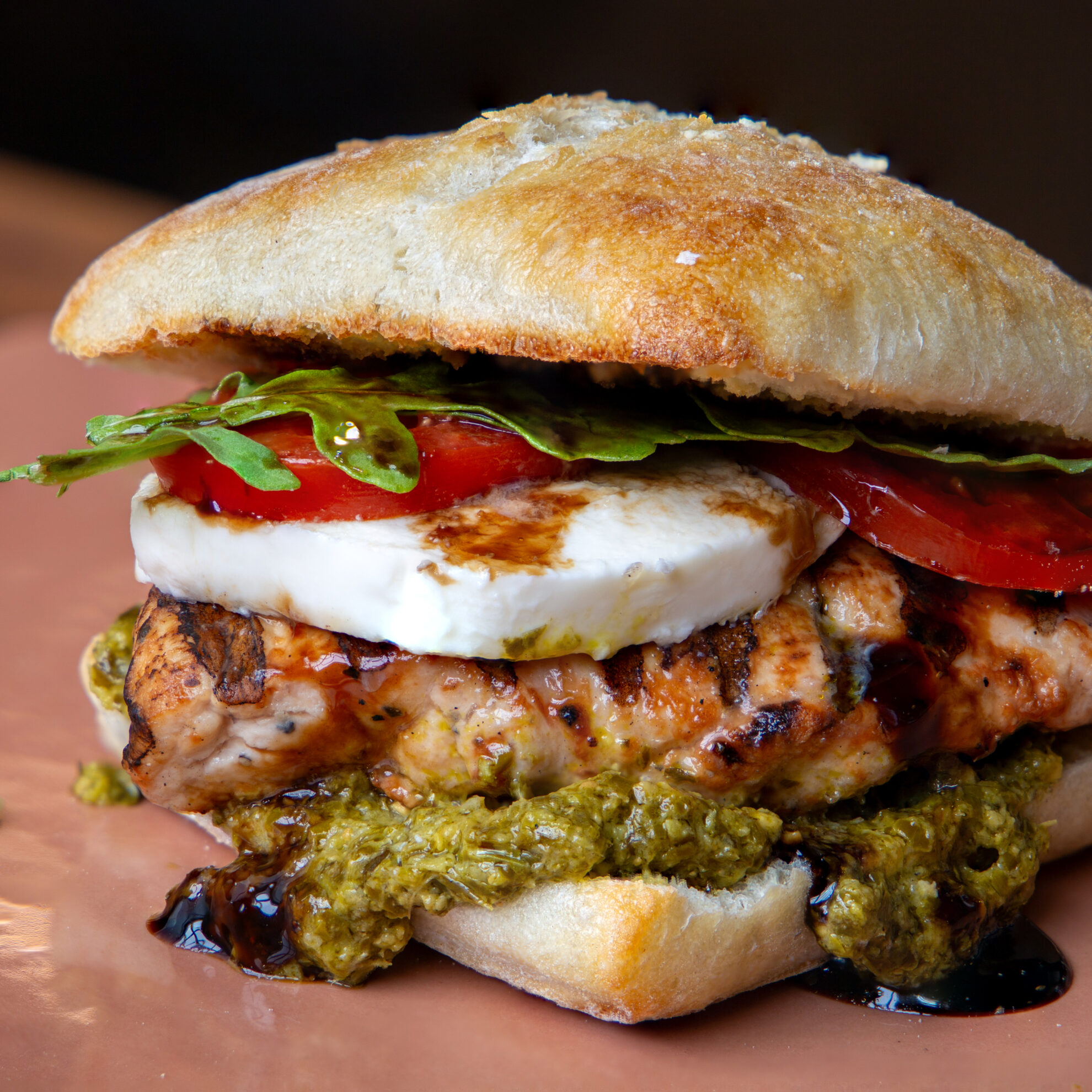 Grilled Chicken Caprese Sandwich: Food Discovery Box - Deli Star